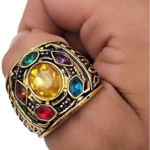 Accessories | Anime Game Hot Marvel Avengers Infinity Stones Mens Ring ...